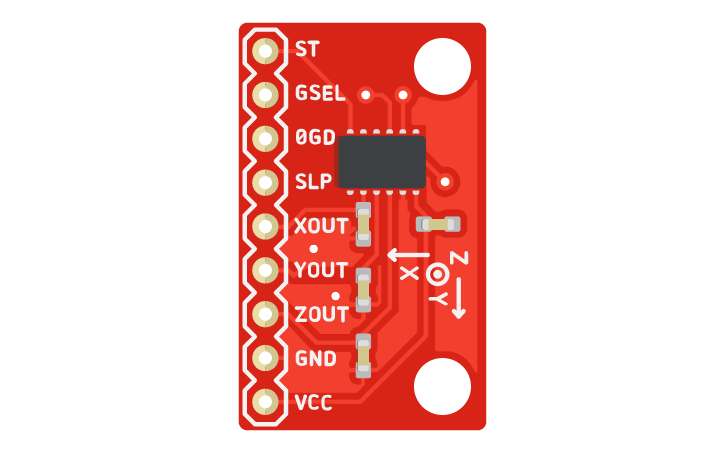Circuit Design Copy Of Copy Of 152 Accelerometer Tinkercad