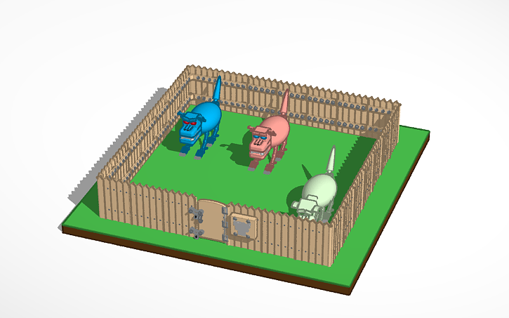 3D design IVAN Nieves picket fence | Tinkercad
