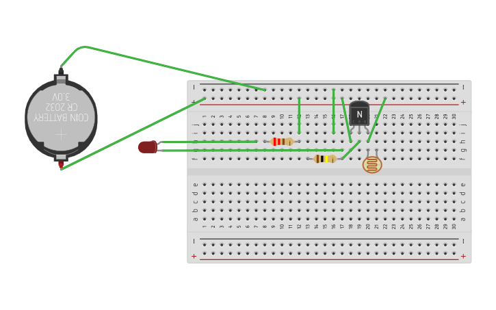 Circuit design practica 2 evaluación - Tinkercad