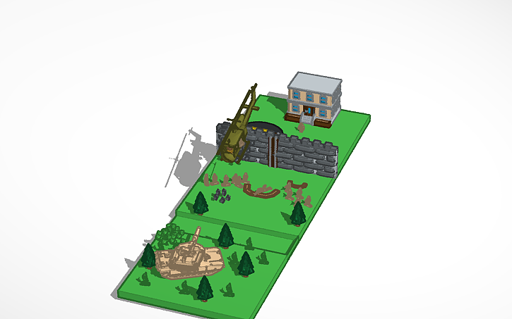 3D design army - Tinkercad