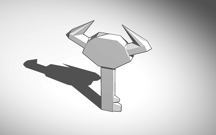 3D design Mario 64 Key - Tinkercad