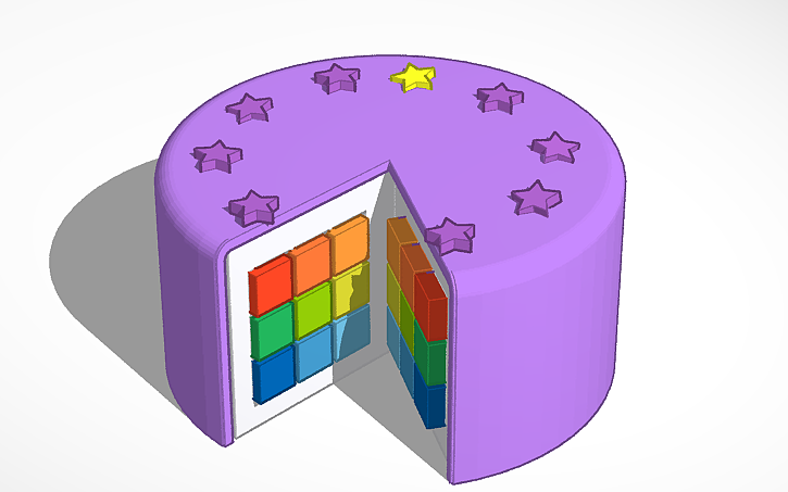 3D design cake - Tinkercad