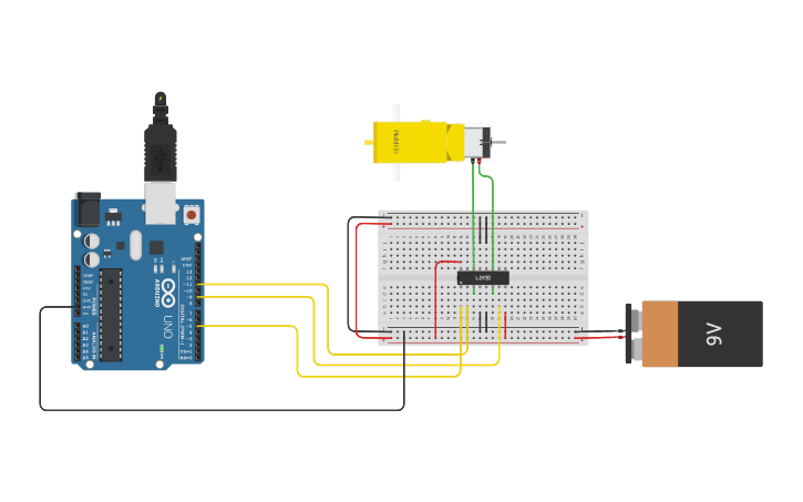 Circuit design Mini Project part 3 - Tinkercad