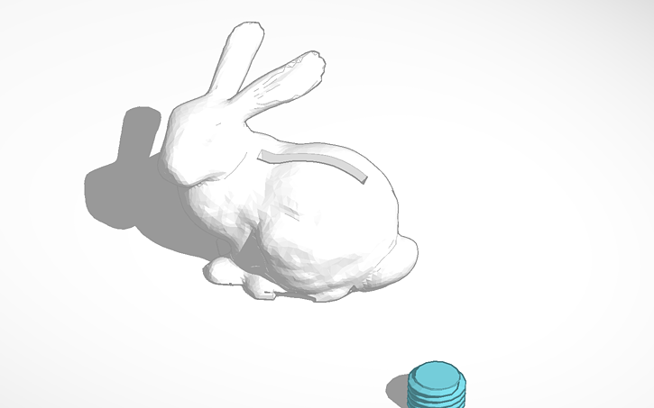 3D design Copy of Bunny Bank#Bunny | Tinkercad