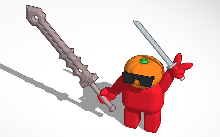 3D design Custom RPG Character | Tinkercad
