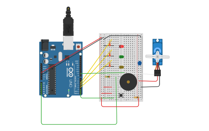 Circuit design Project 12 - Tinkercad