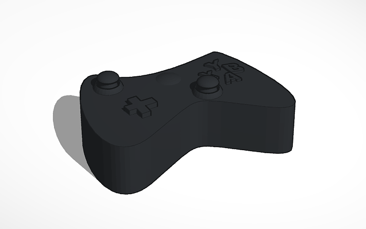 3D design xbox controler - Tinkercad
