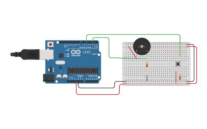 Circuit design Assignment 7 level 4 - Tinkercad