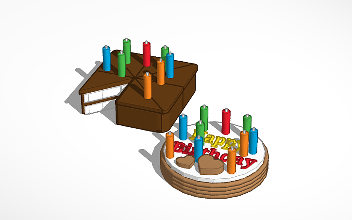 3D design 케이크들(Cakes) | Tinkercad