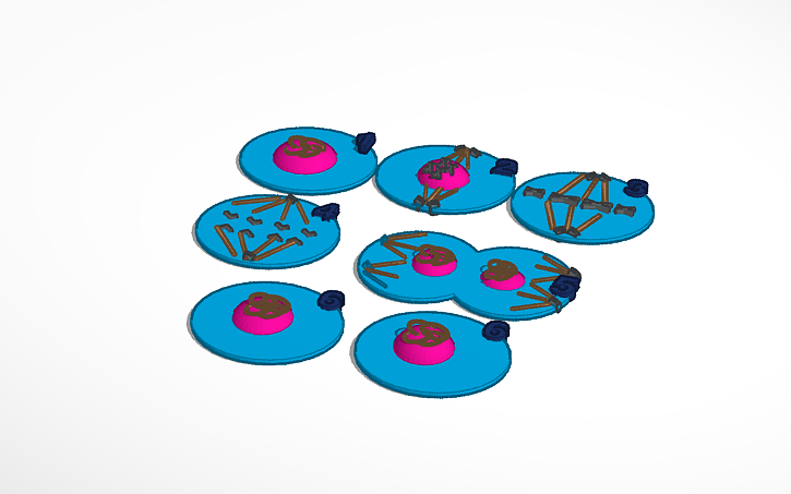 3D design MItosis - Tinkercad