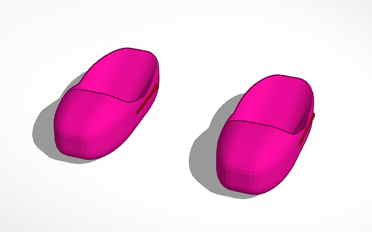3D design shoes - Tinkercad
