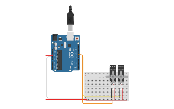 Circuit design 3. ServoMotor Control - Tinkercad Circuit design 3. ServoMotor Control - Tinkercad
