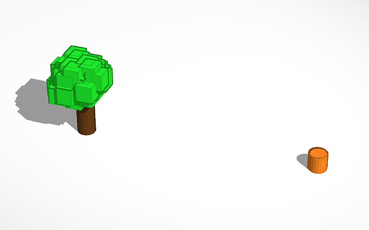 3D design tree - Tinkercad