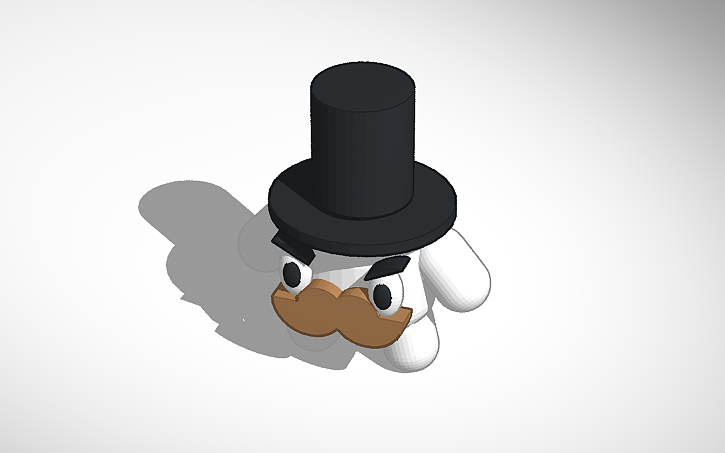 3D design Quite exquisite gentlemen - Tinkercad