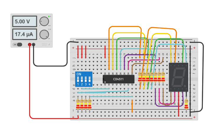 Circuit design lab 8 20104928 - Tinkercad