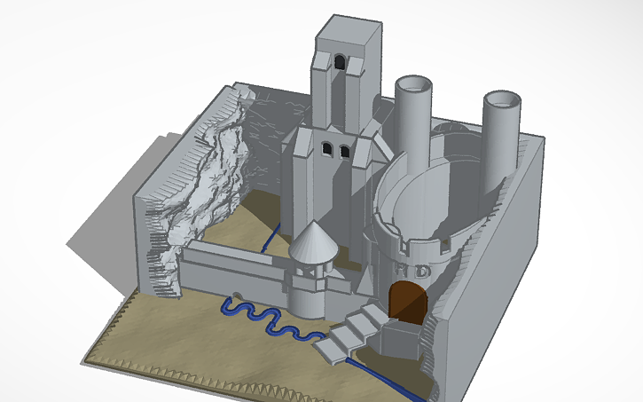 3D design Helms deep | Tinkercad