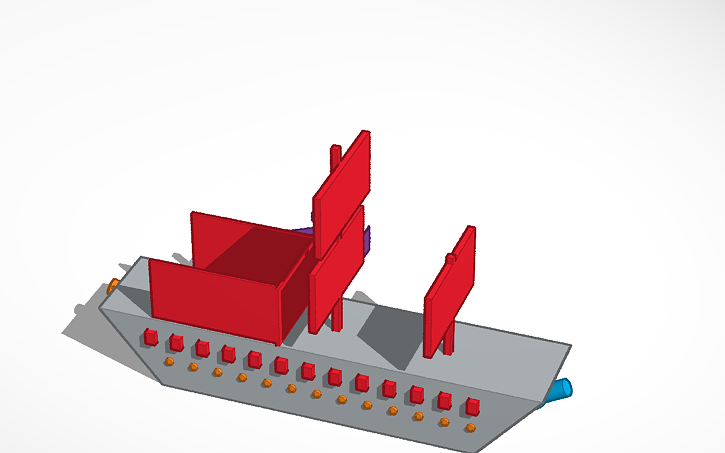 3D design Aircraft Carrier Adam And Aircraft 7x0-3 - Tinkercad
