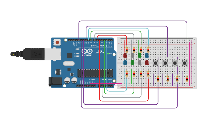Circuit design Tinkercad | Dashboard - Tinkercad