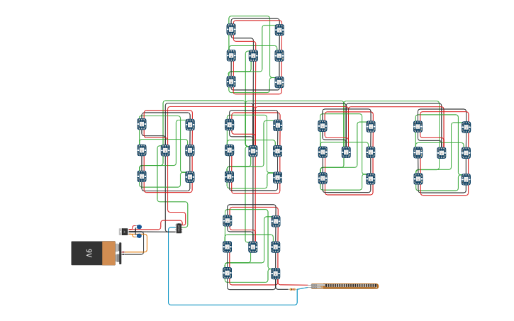 Circuit design Dice 6 faces | Tinkercad