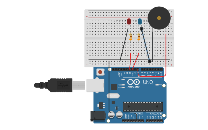 Circuit design Star Wars | Tinkercad