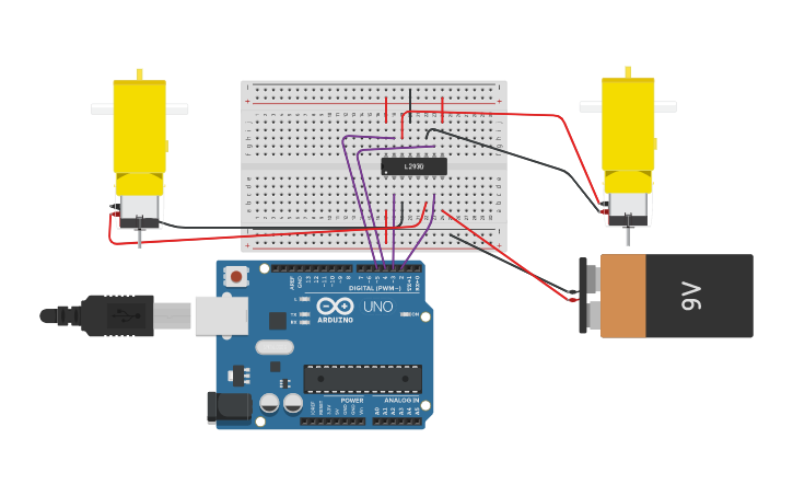 Circuit design Desafio 1 -Semana 4 | Tinkercad