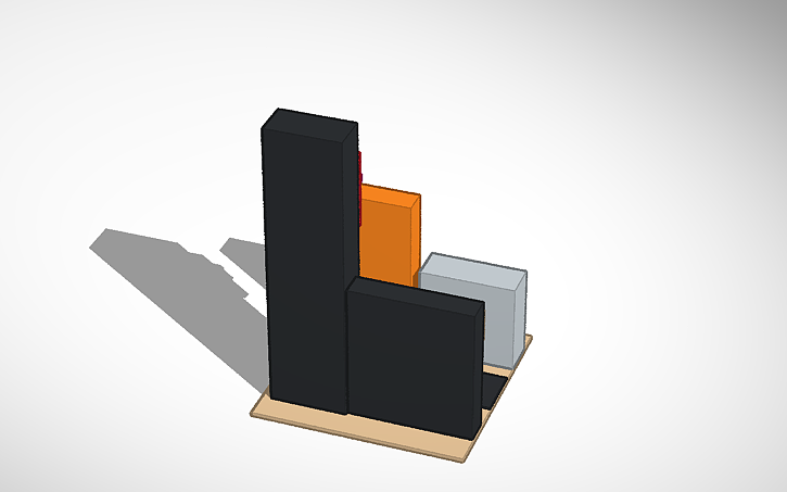3D design Time square - Tinkercad