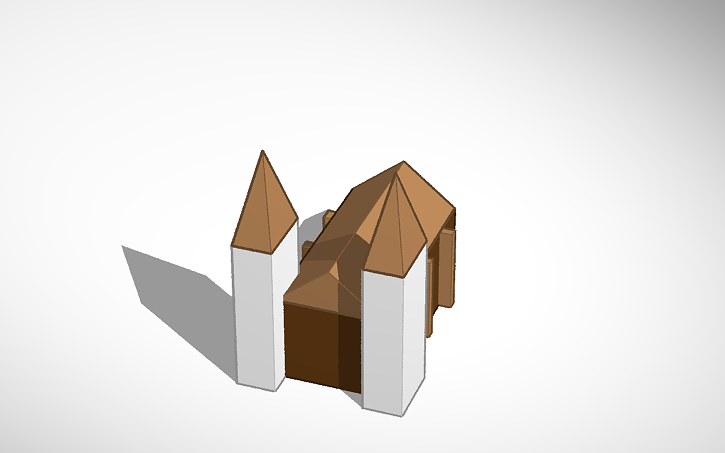 3D design Church - Tinkercad