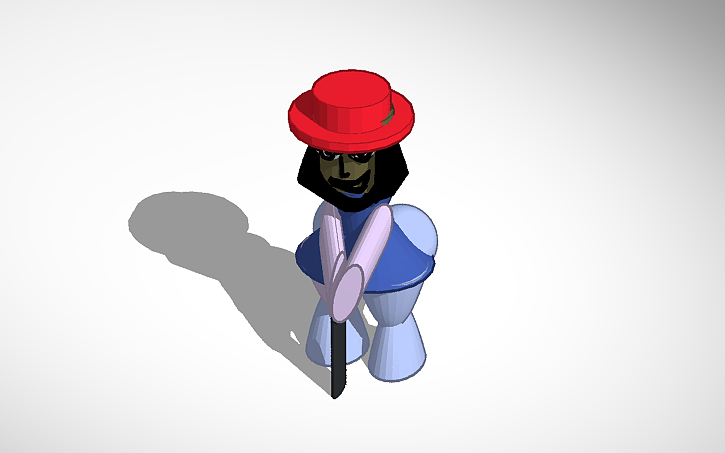3D design Axel in Harlem - Tinkercad
