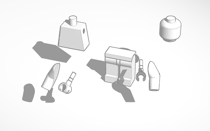 3D design lego Parts - Tinkercad