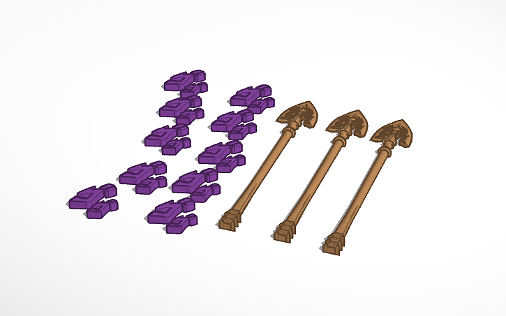 3D design Stand arrow - Tinkercad