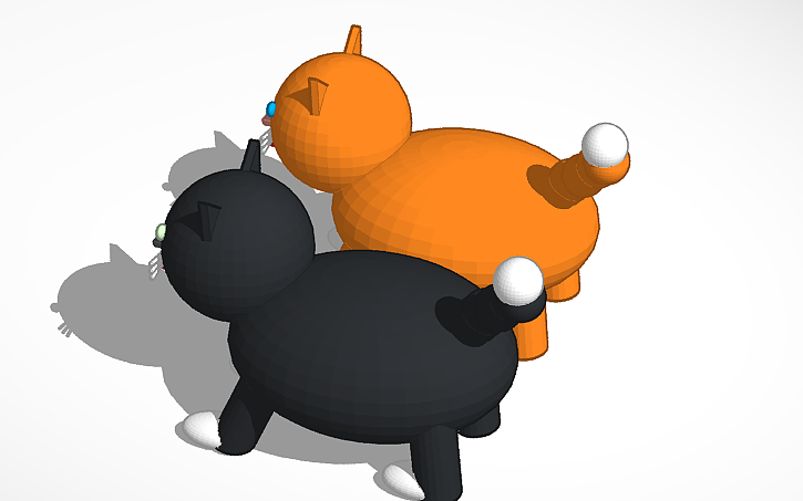 3D design Tinker Cats | Tinkercad