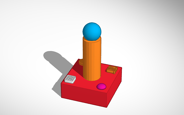 3D design joystick | Tinkercad
