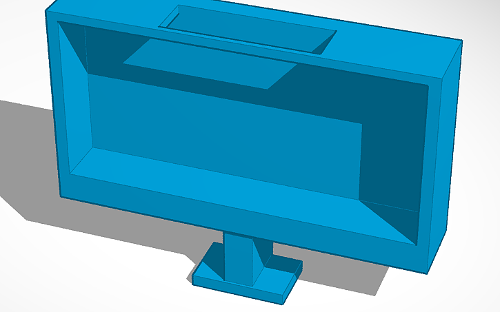 3D design Screen Case - Tinkercad