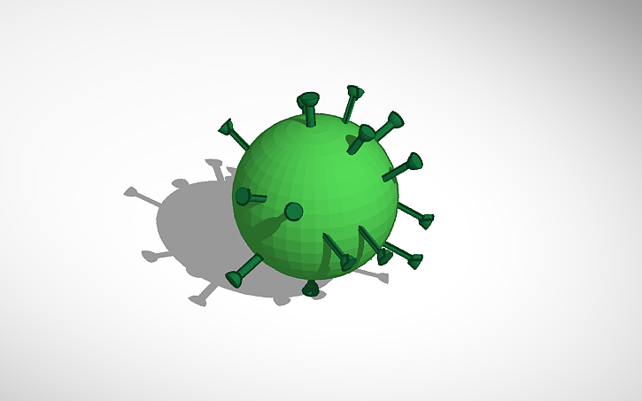 3D design Coronavirus | Tinkercad