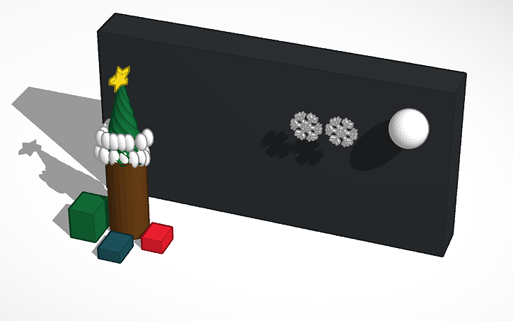3D design Christmas - Tinkercad
