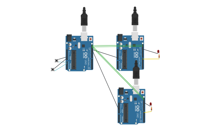 Circuit design Embedded Network for ECE501 - Tinkercad