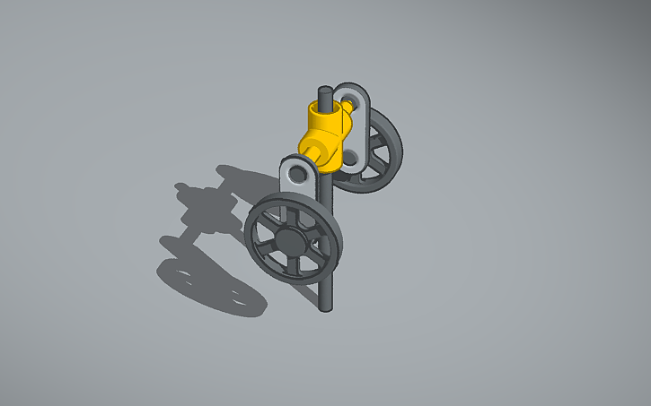 3D design Mechanical Movement #1 - Tinkercad