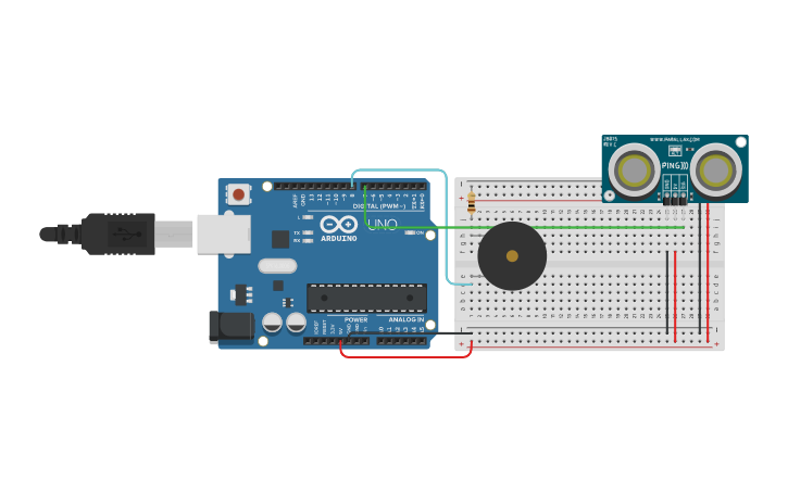 Circuit design Sound in real life - Tinkercad