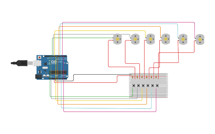 Circuit design isai ejercicio 3 | Tinkercad