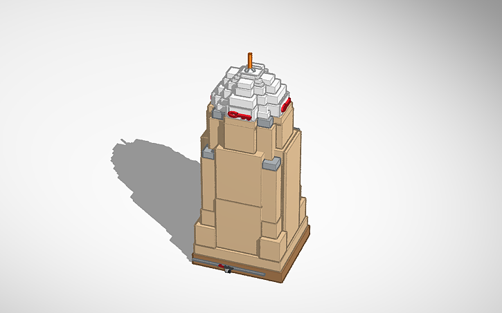 3D design Key Tower - Tinkercad
