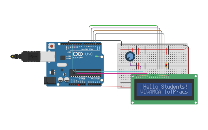 Circuit Design Practical 20 Tinkercad