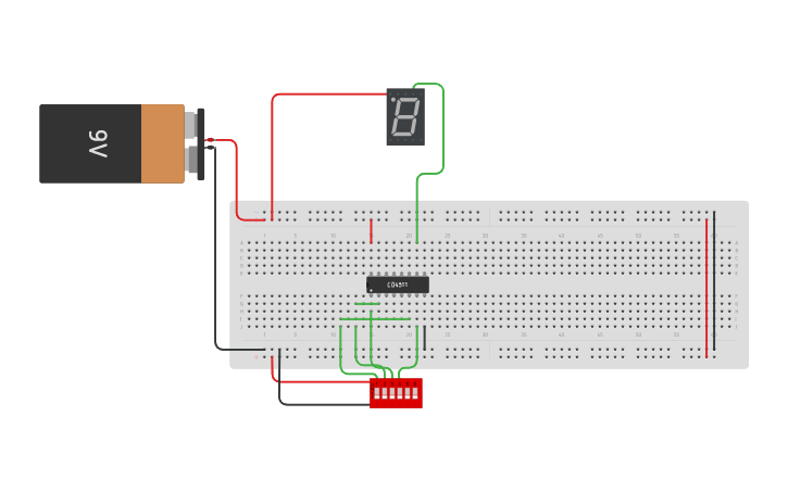 Circuit design Problema 2b | Tinkercad