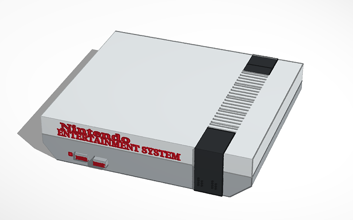 3d Design Nes 3d Tinkercad