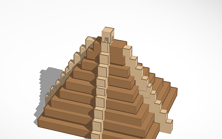3D design piramide - Tinkercad