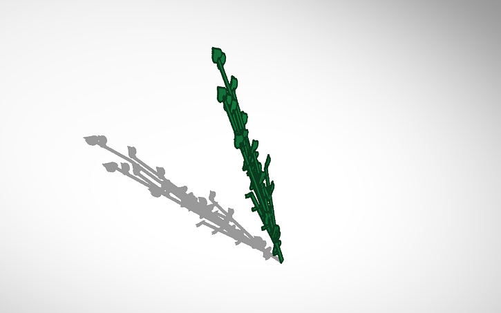 3D design vine move - Tinkercad