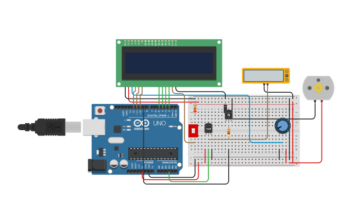 Circuit design EBB115 Lab2 - Tinkercad