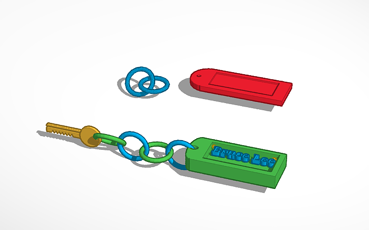 3d Design Key And Key Chains Tinkercad
