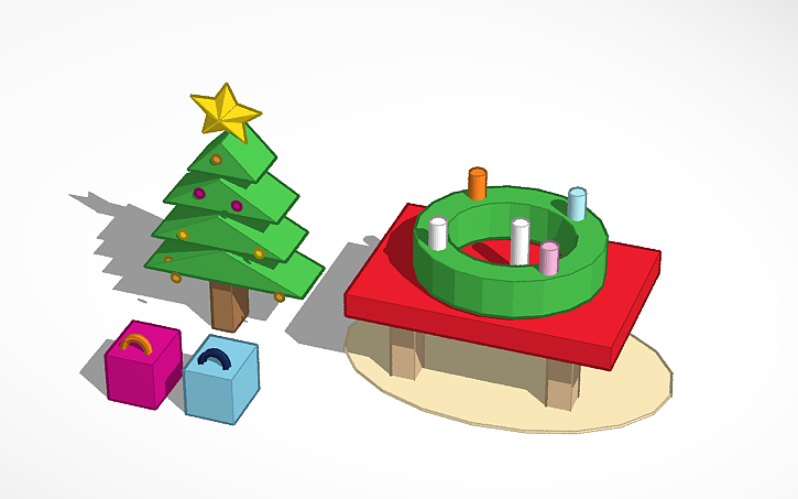 3D design NAVIDAD | Tinkercad