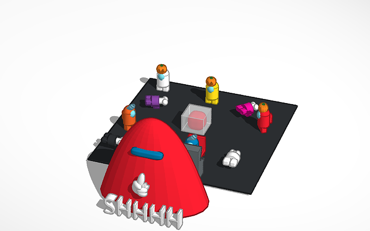 3D design Among us | Tinkercad