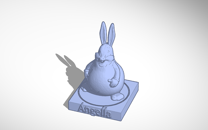 3D design angella big chungus | Tinkercad